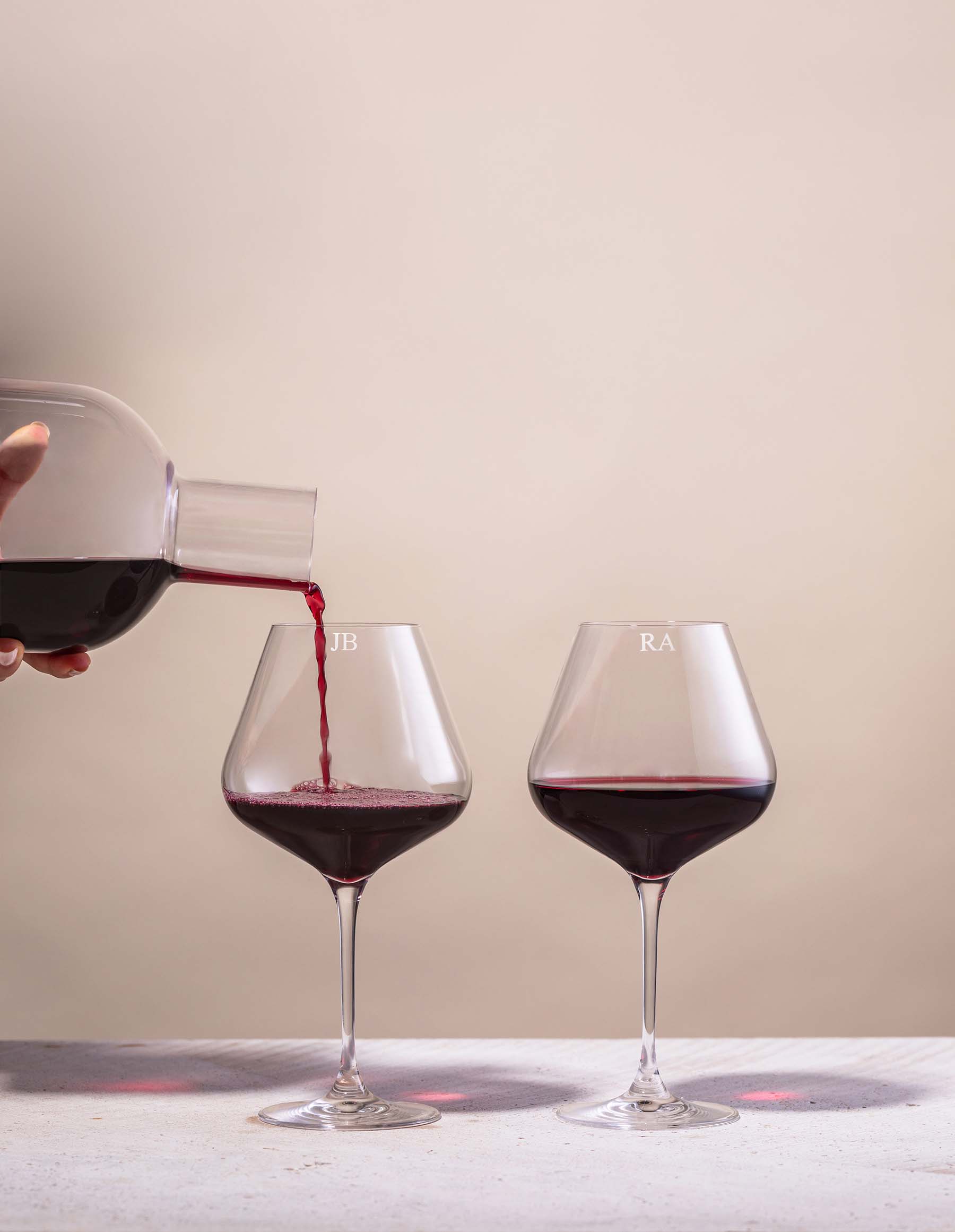 Roma Personalised Wine Glass Set | Mon Verre | Personalised Glassware