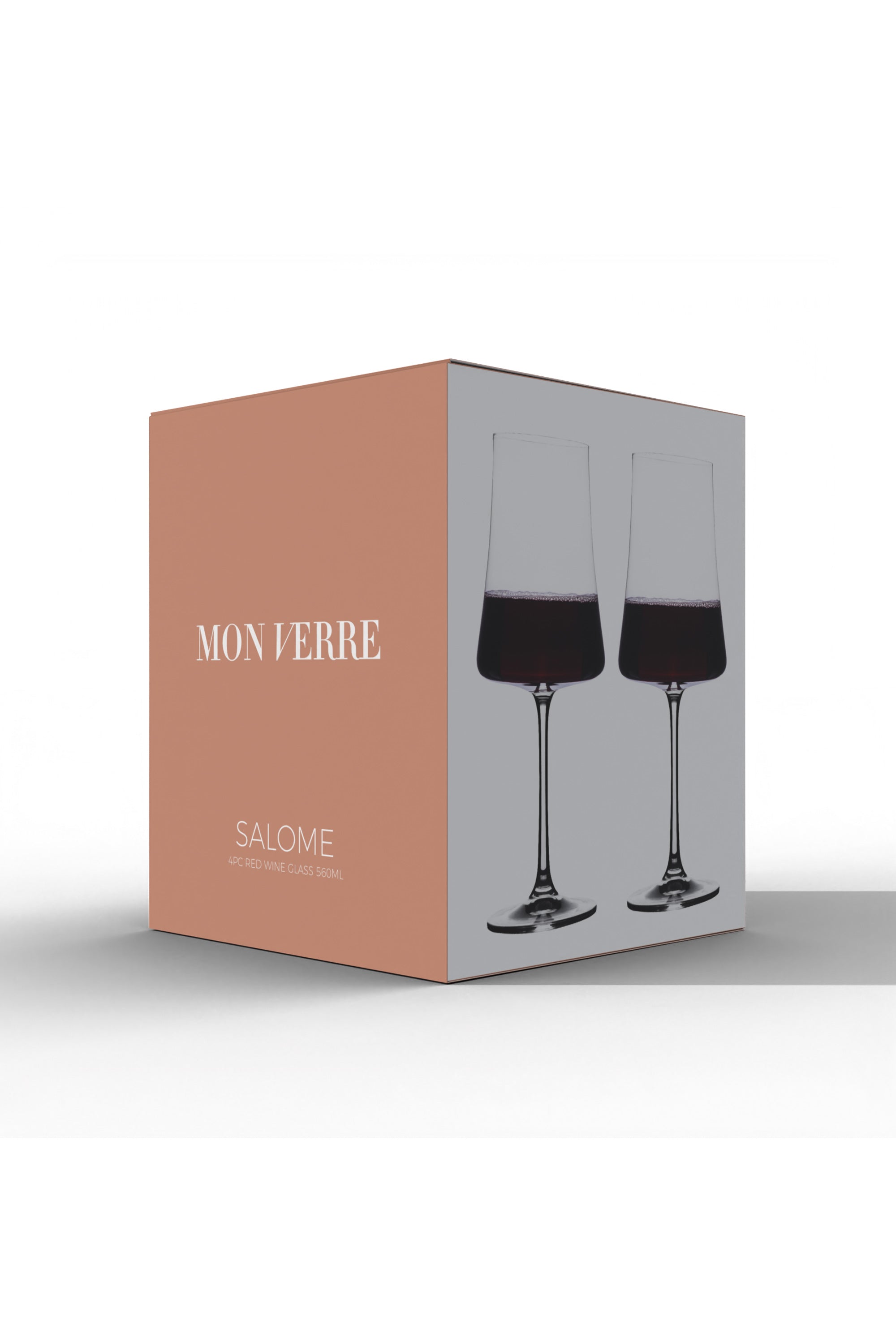 Salome Red Wine Glass - Set of 4 | European Crystal Glassware | Mon Verre
